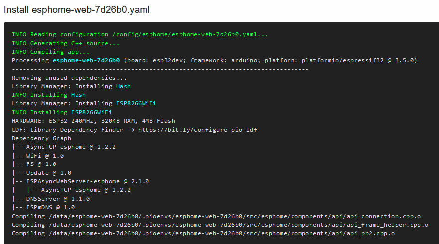 20x4 LCD display with data from HomeAssistant using ESPHome